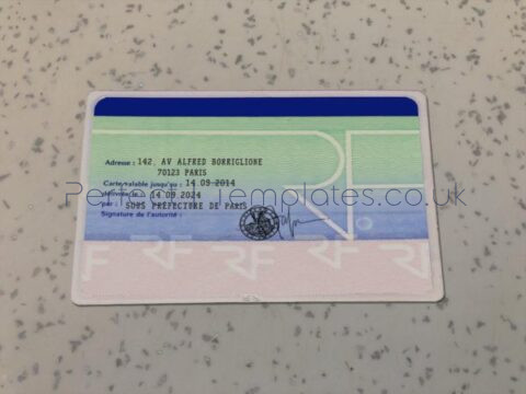 France Identity V2 Card Template - Perfect Templates - The Biggest ...
