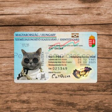 Hungary Identity Card Template - Perfect Templates - The Biggest ...