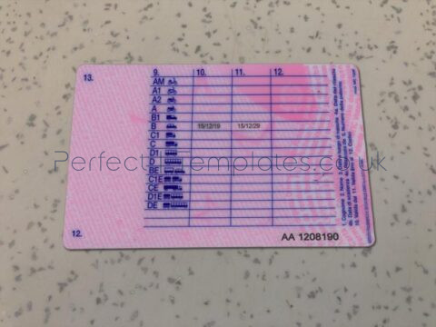 Italy Driving Licence Template - Perfect Templates - The Biggest ...