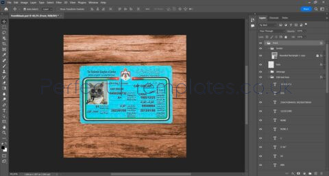 Jordan Driving Licence Template - Perfect Templates - The Biggest ...